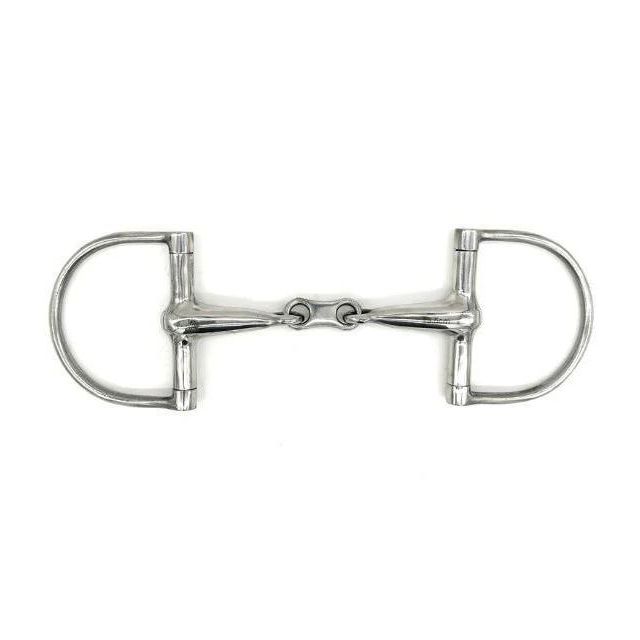 Jake Adams Hollow Mouth French Link Full Cheek Snaffle Bit