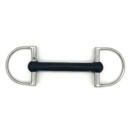 Jake Adams Soft Flexi Mouth D ring Snaffle Bit